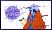 Bluescreen | Undertale AU Offspring Wiki | Fandom