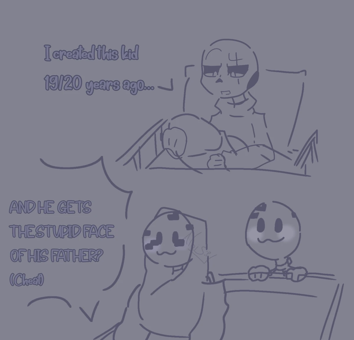 Nick | Undertale AU Offspring Wiki | Fandom