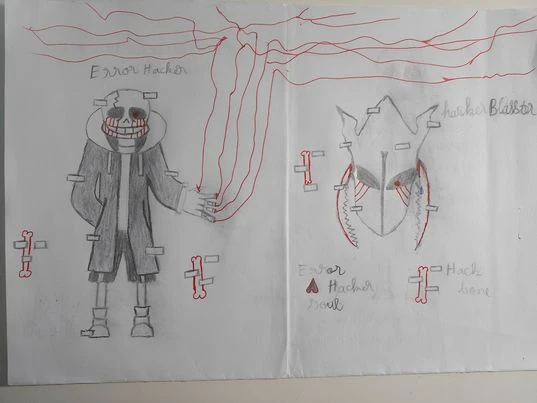 Error hacker sans | Wiki Undertale AU VN | Fandom