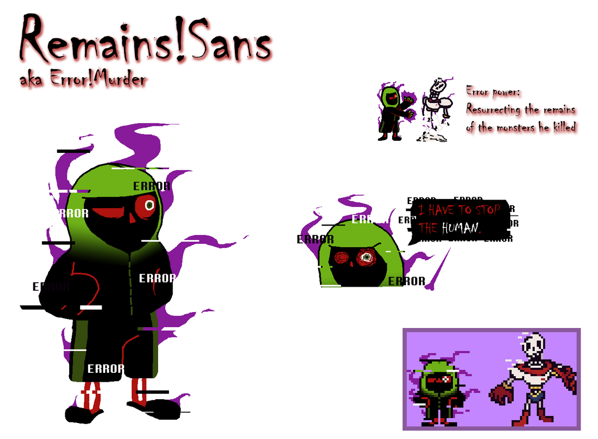 Remains!Sans | Undertale AU Вики | Fandom