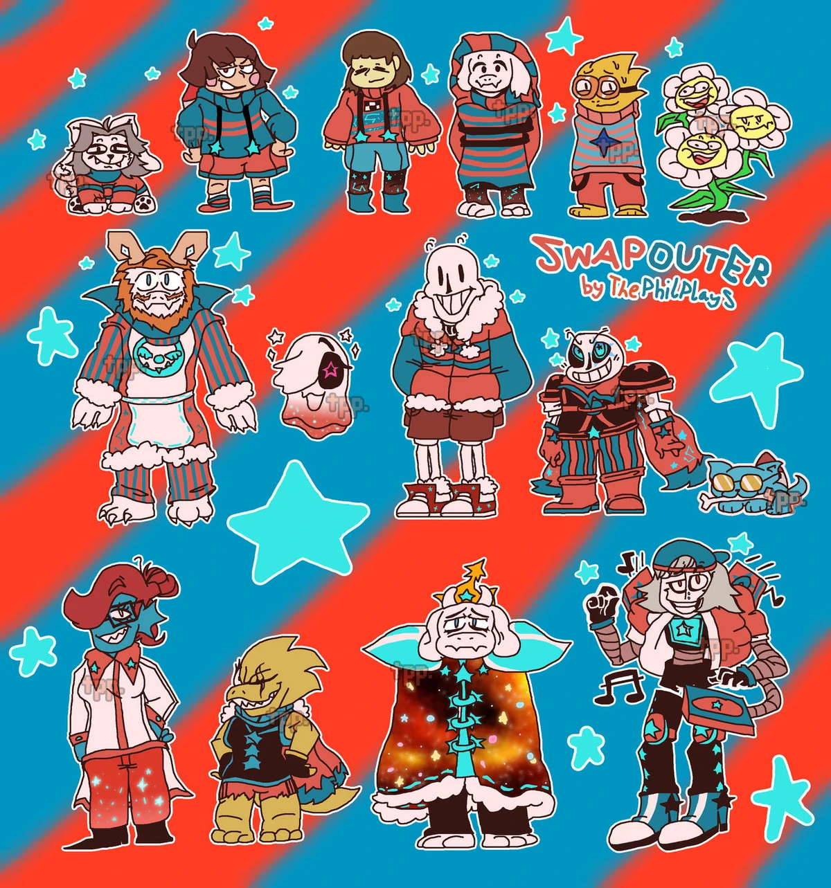 Swapouter | Undertale AU Вики | Fandom