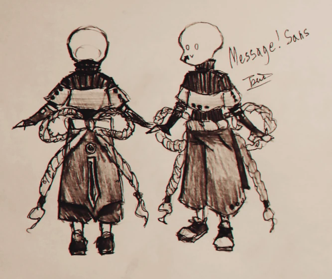 Message!Sans | Undertale AU Вики | Fandom