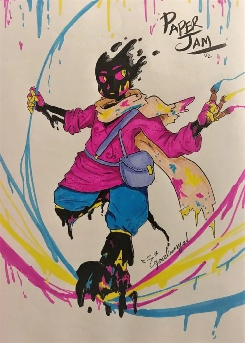 Paper Jam | Undertale AU Вики | Fandom