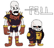 -1fell | Undertale AU Вики | Fandom