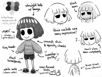 Core!Frisk | Undertale AU Вики | Fandom