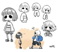 Core!Frisk | Undertale AU Вики | Fandom
