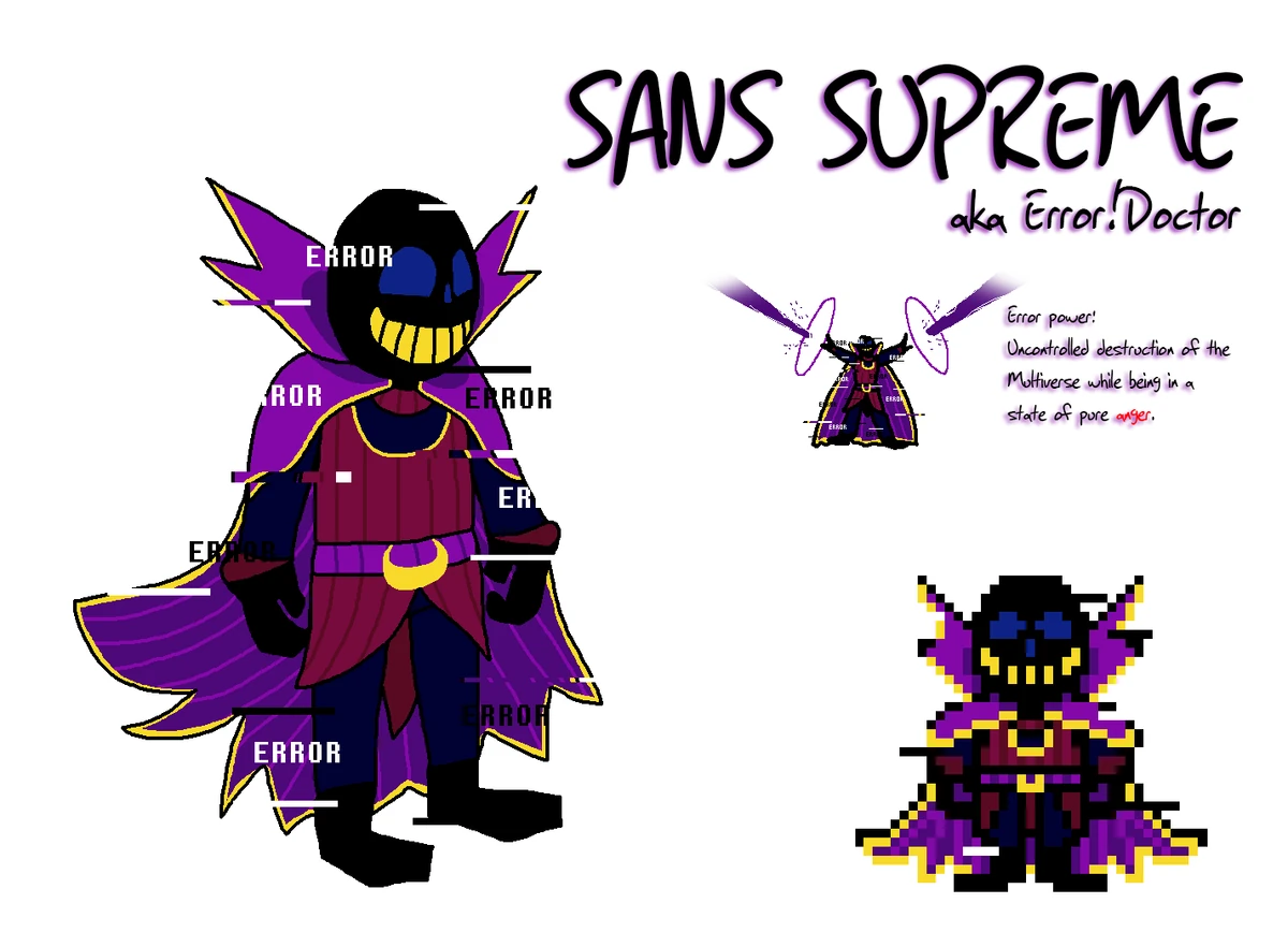 Sans Supreme | Undertale AU Вики | Fandom