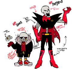 Personajes De Underhero Undertale Au