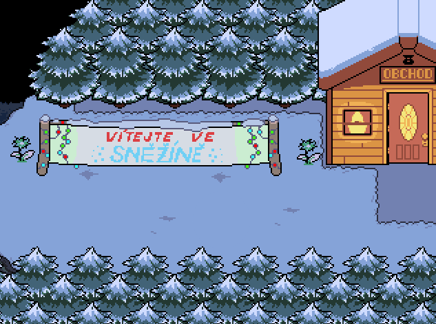 Snowdin Town | Undertale Wiki | Fandom