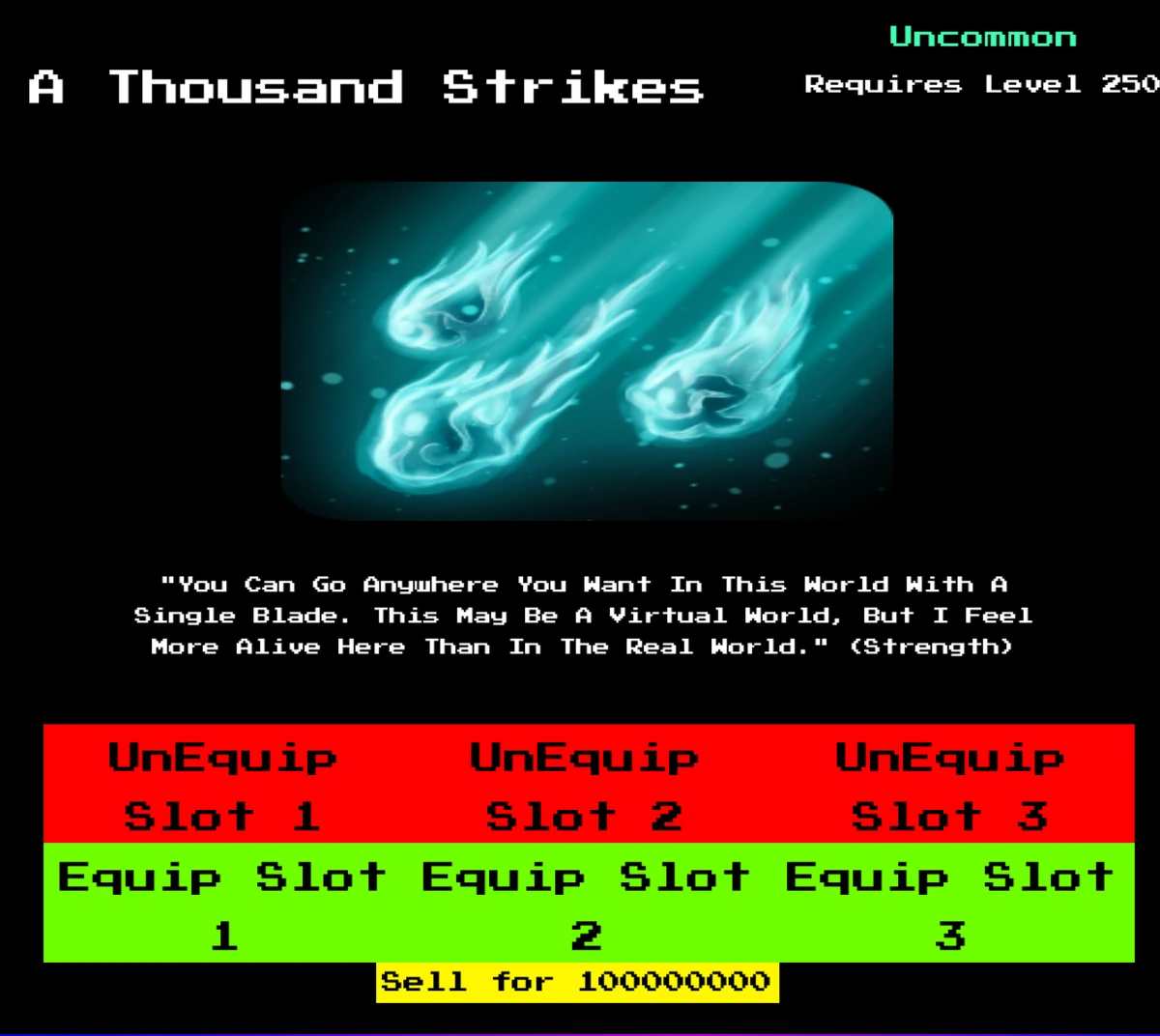 A Thousand Strikes | Undertale Dungeon Alive Wiki | Fandom