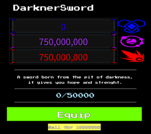 Darkner Sword | Undertale Dungeon Alive Wiki | Fandom