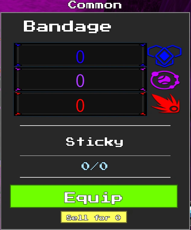 Bandage | Undertale Dungeons: Alive Official Wiki | Fandom