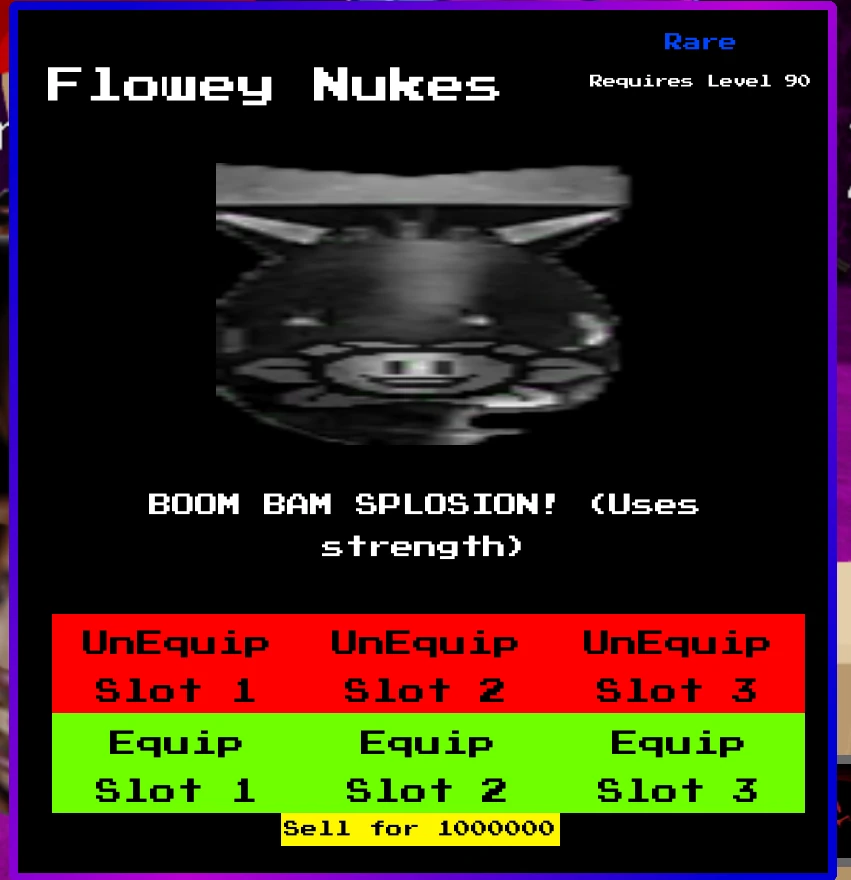 Flowey Nukes | Undertale Dungeons: Alive Official Wiki | Fandom