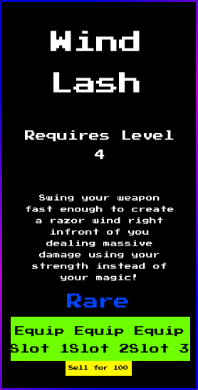 Wind lash | Undertale Dungeons: Alive Official Wiki | Fandom