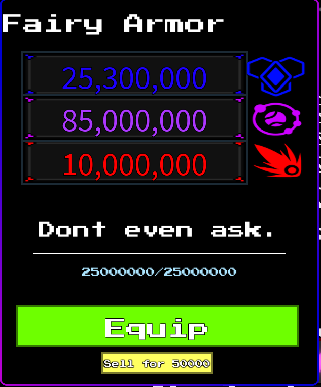 Fairy Armor | Undertale Dungeons: Alive Official Wiki | Fandom