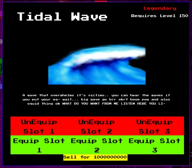 Tidal Wave | Undertale Dungeons: Alive Official Wiki | Fandom