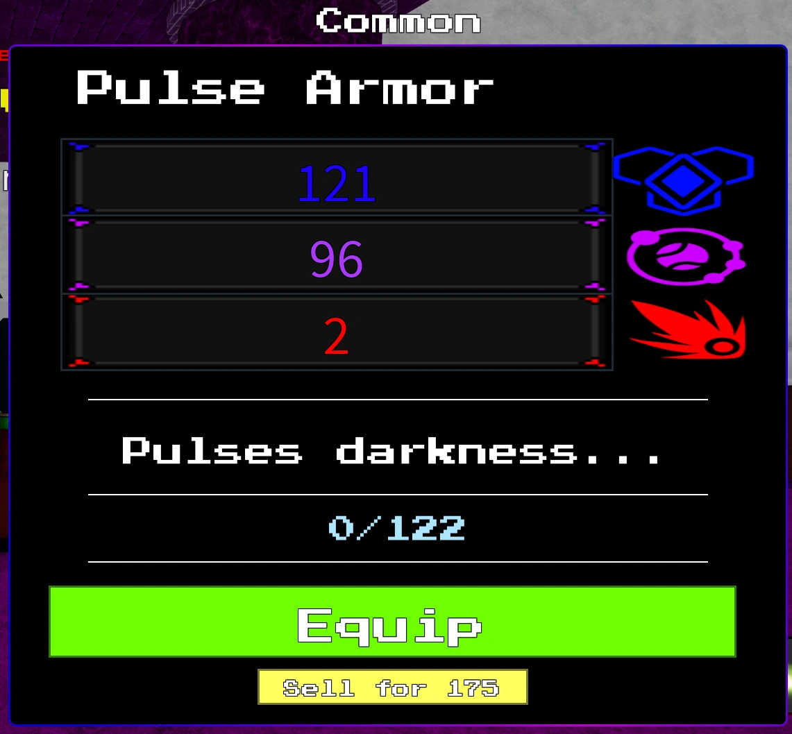 Pulse Armor | Undertale Dungeons: Alive Official Wiki | Fandom
