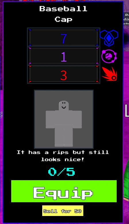 Baseball Cap | Undertale Dungeons: Alive Official Wiki | Fandom