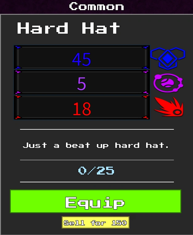 Hard Hat | Undertale Dungeons: Alive Official Wiki | Fandom