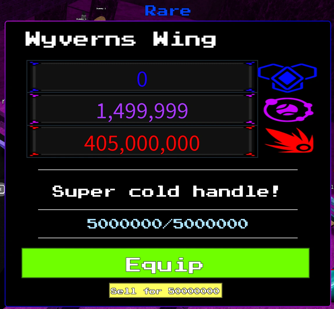 Wyverns Wing | Undertale Dungeons: Alive Official Wiki | Fandom