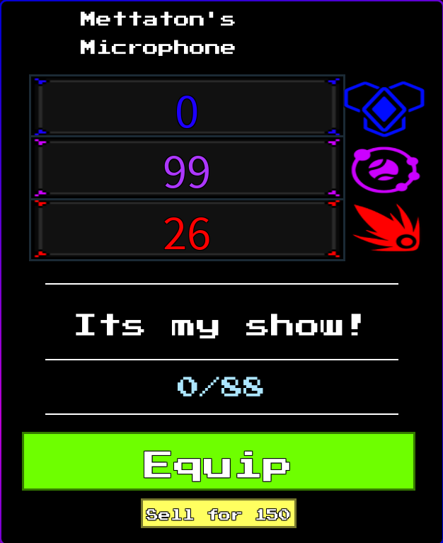 Mettaton's Microphone | Undertale Dungeons: Alive Official Wiki | Fandom