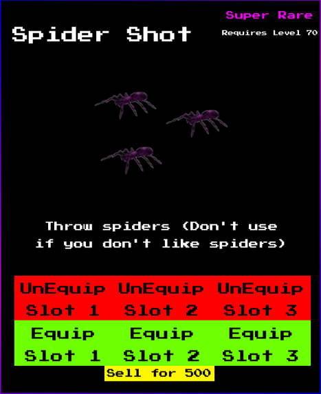 Spider Shot | Undertale Dungeons: Alive Official Wiki | Fandom