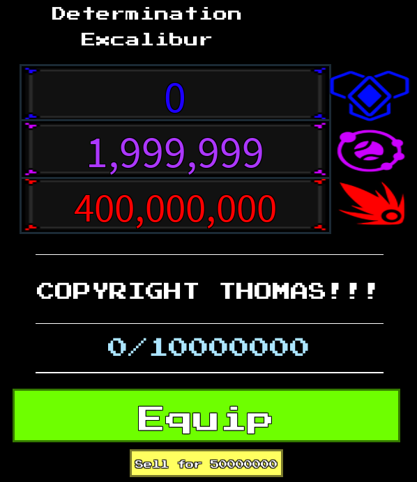 Determination Excalibur Undertale Dungeons Alive Official Wiki Fandom