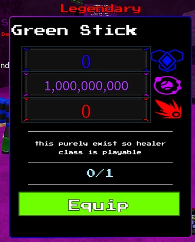 Green Stick | Undertale Dungeons: Alive Official Wiki | Fandom