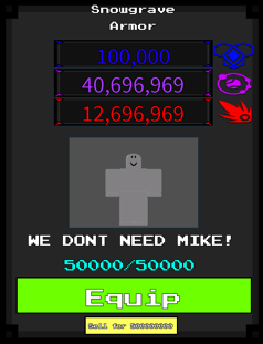 Snowgrave armor | Undertale Dungeons: Alive Official Wiki | Fandom