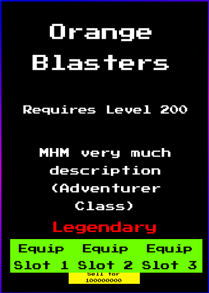 Orange Blasters | Undertale Dungeons: Alive Official Wiki | Fandom