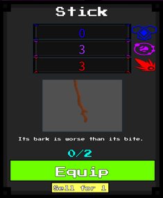 Stick | Undertale Dungeons: Alive Official Wiki | Fandom