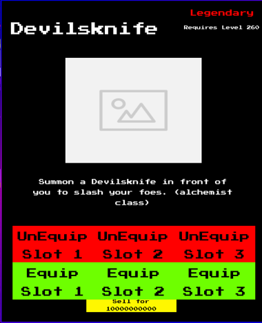 Devilsknife | Undertale Dungeons: Alive Official Wiki | Fandom