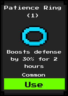 Patience Ring | Undertale Dungeons: Alive Official Wiki | Fandom