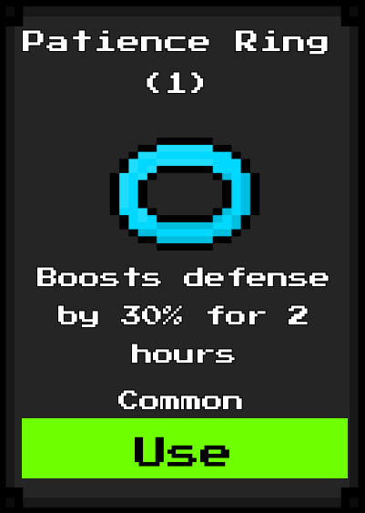 Patience Ring | Undertale Dungeons: Alive Official Wiki | Fandom