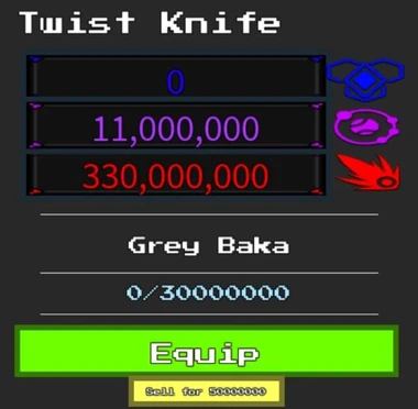 Twist Knife | Undertale Dungeons: Alive Official Wiki | Fandom