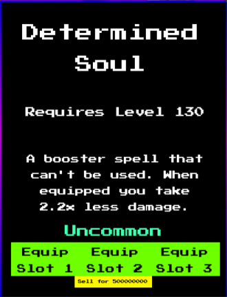 Determined Soul | Undertale Dungeons: Alive Official Wiki | Fandom