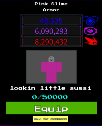 Pink Slime Armor | Undertale Dungeons: Alive Official Wiki | Fandom