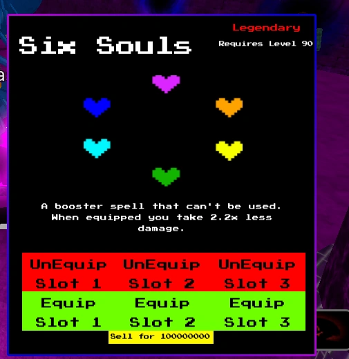 Six Souls | Undertale Dungeons: Alive Official Wiki | Fandom