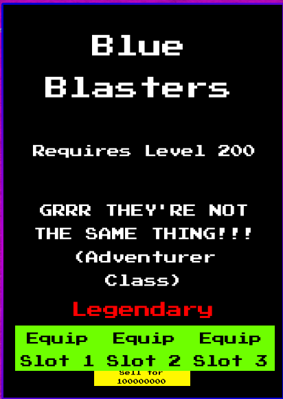 Blue Blasters | Undertale Dungeons: Alive Official Wiki | Fandom