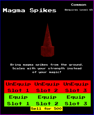 Magma Spikes | Undertale Dungeons: Alive Official Wiki | Fandom