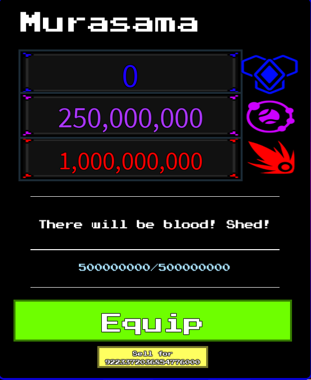 Murasama | Undertale Dungeons: Alive Official Wiki | Fandom