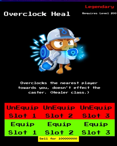 Overclock heal | Undertale Dungeons: Alive Official Wiki | Fandom