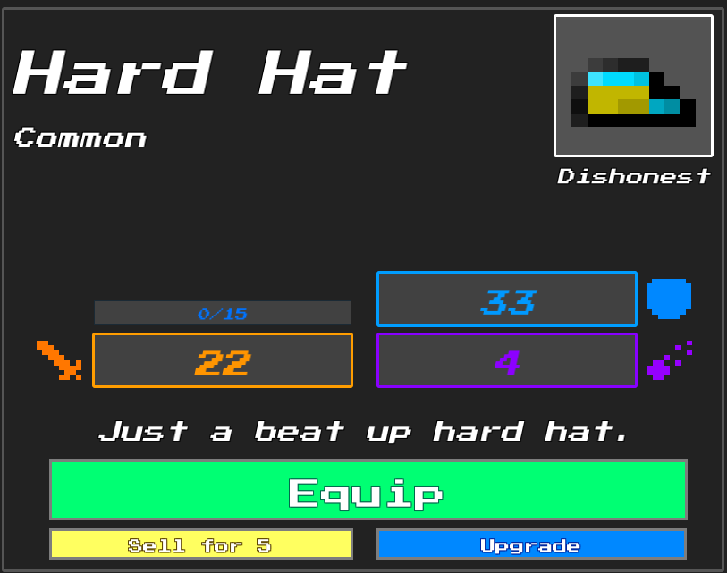 Hard Hat | Undertale Dungeons Go Beyond Wiki | Fandom