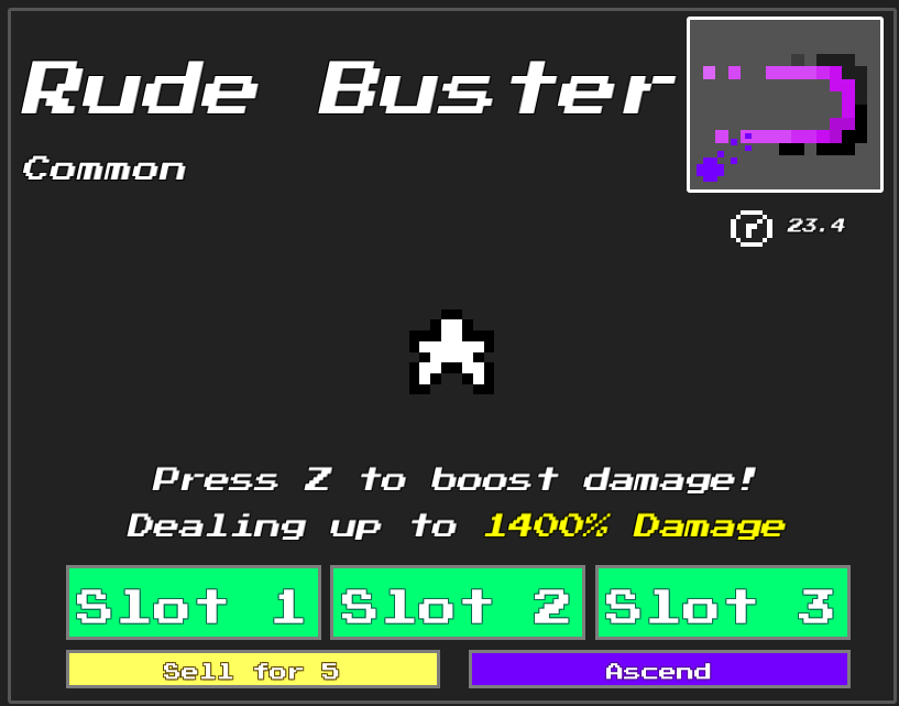 Rude Buster | Undertale Dungeons Go Beyond Wiki | Fandom