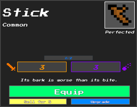 Stick | Undertale Dungeons Go Beyond Wiki | Fandom