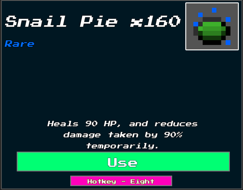 Snail Pie | Undertale Dungeons Go Beyond Wiki | Fandom