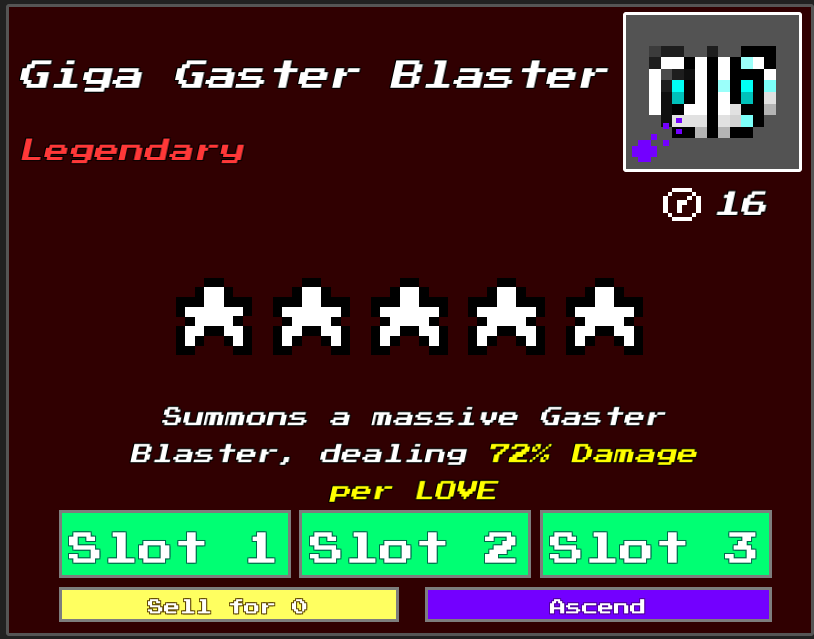 Giga Gaster Blaster | Undertale Dungeons Go Beyond Wiki | Fandom