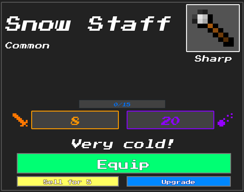 Snow Staff Undertale Dungeons Go Beyond Wiki Fandom