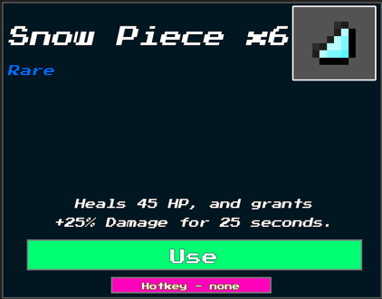 Snow Piece | Undertale Dungeons Go Beyond Wiki | Fandom