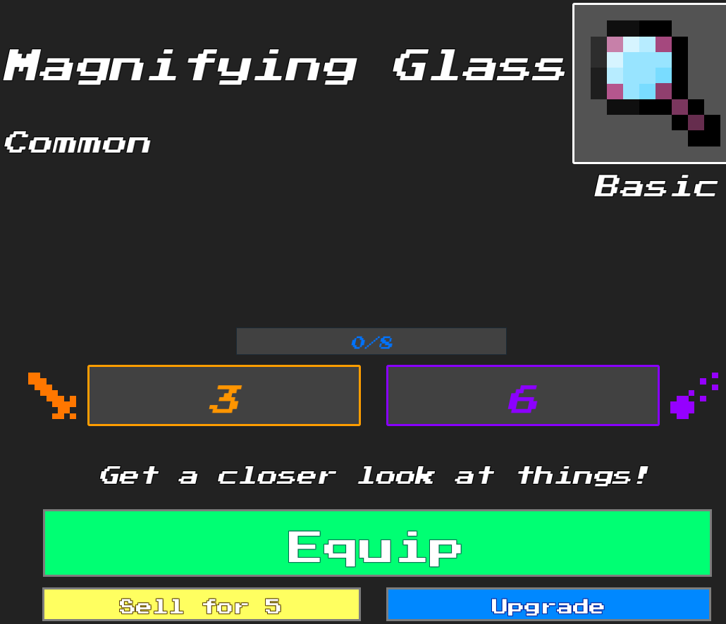 Magnifying Glass Undertale Dungeons Go Beyond Wiki Fandom